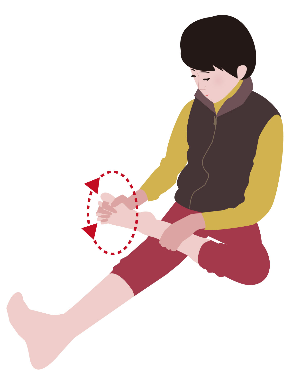 胃陰虚を解消するポカポカ経絡体操は三陰交 | 大阪市北区で東洋医学を学ぶなら澤楽